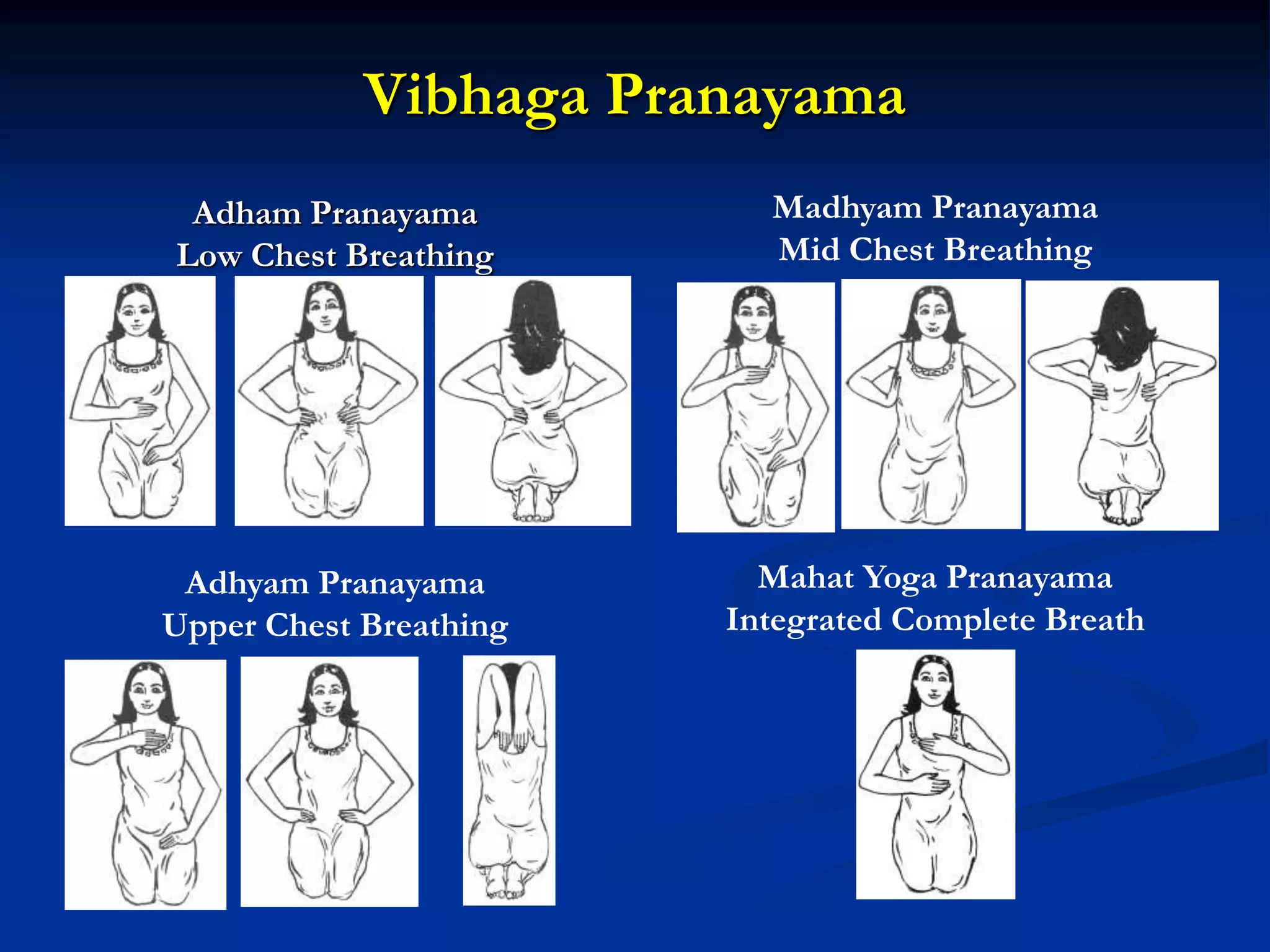 Vibhaga and pranava pranayama of Gitananda Rishictulure Yoga by Dr ...