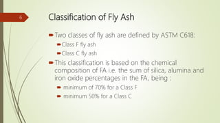Fly Ash Concrete PPT | PPTX