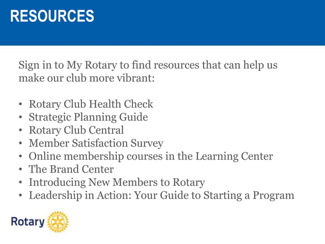 Vibrant Rotary Club Presentation (1).pptx | Business Administration ...