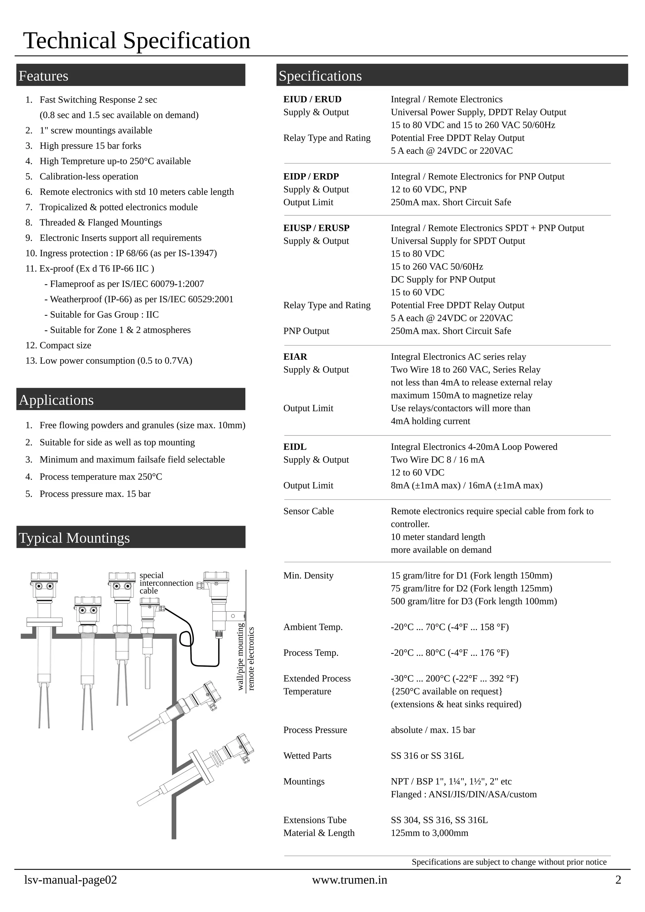 Vibrating Fork Level Limit Switch for Solids.pdf
