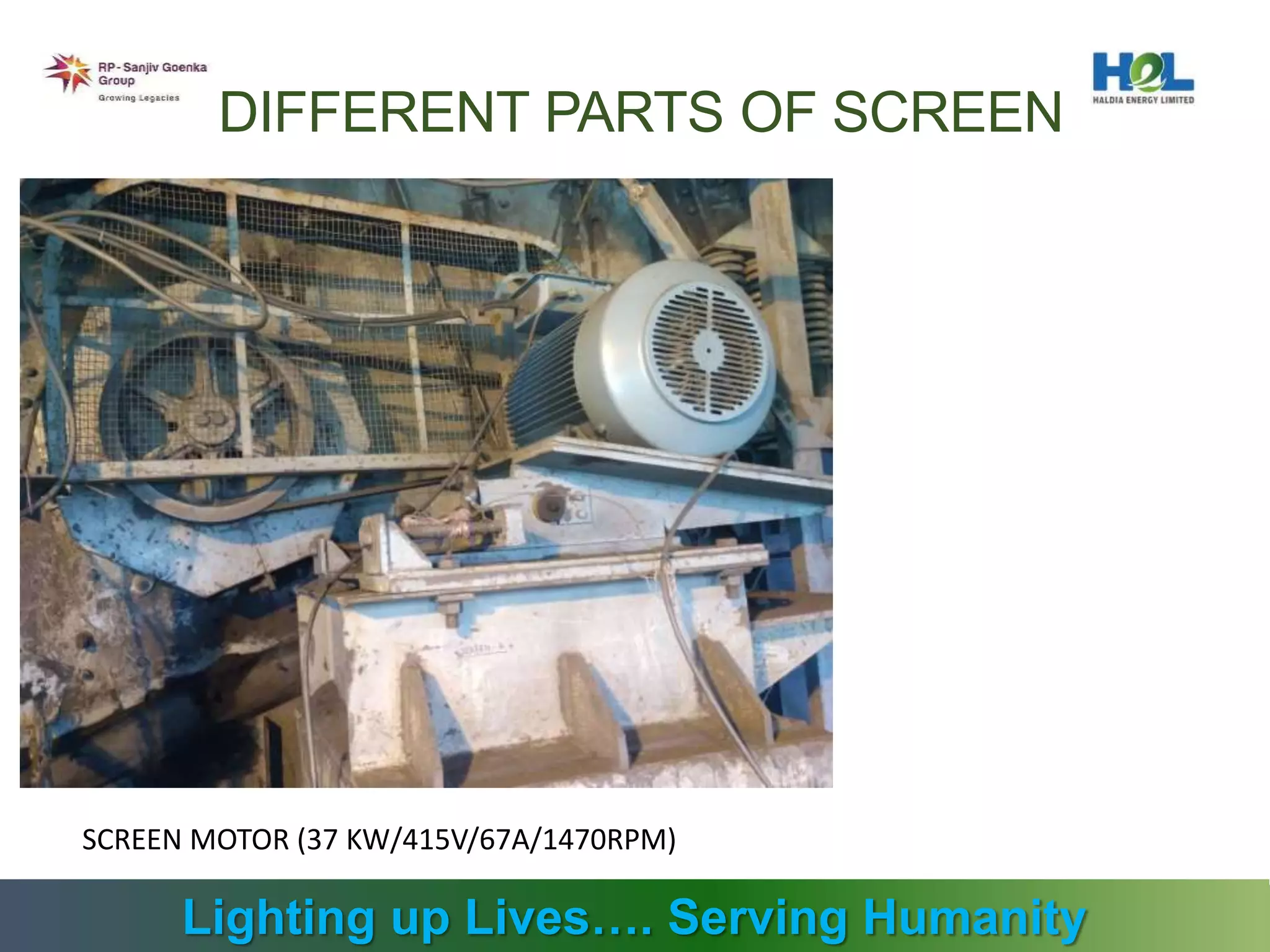 VIBRATING SCREEN & RING GRANULATOR.pptx