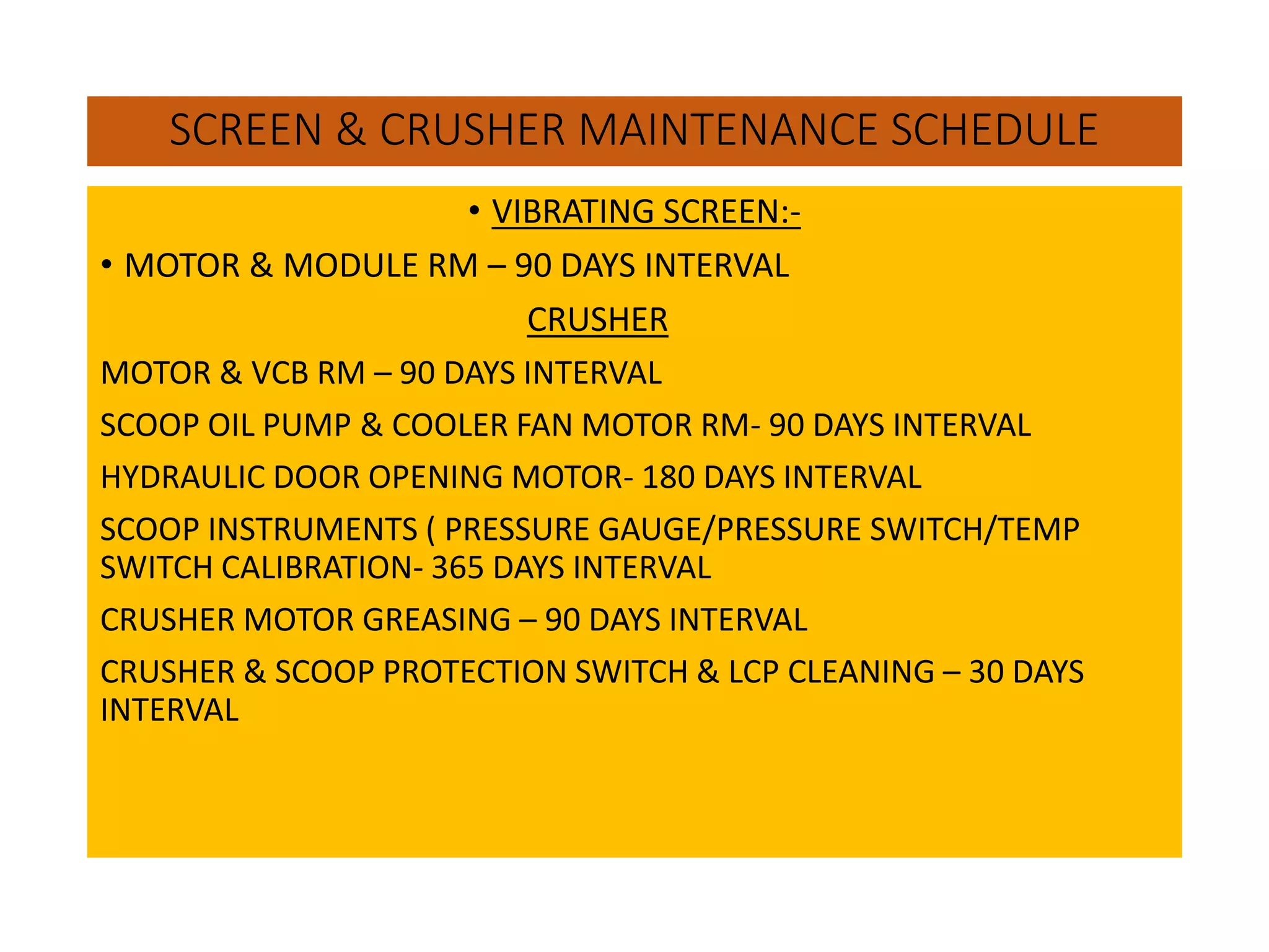 VIBRATING SCREEN & RING GRANULATOR.pptx