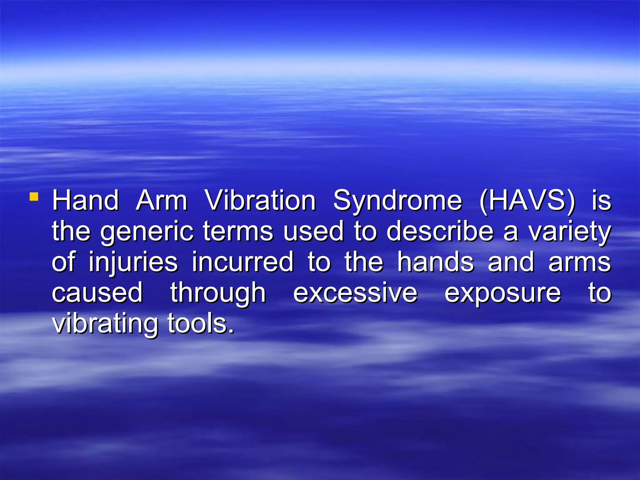 Vibration & Disease | PPT