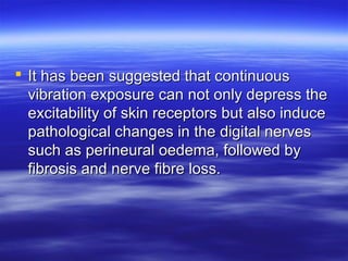 Vibration & Disease | PPT