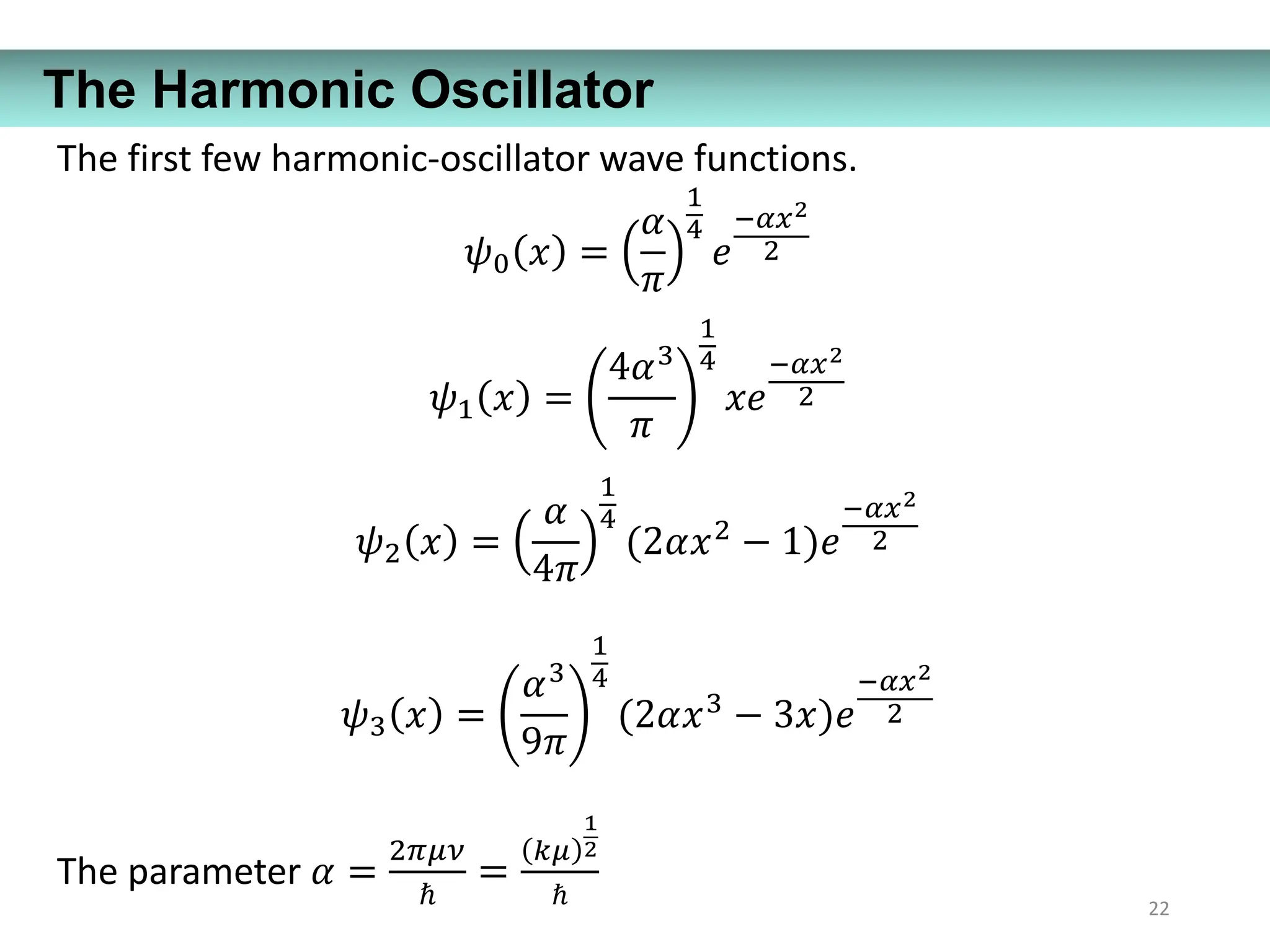 The Harmonic Oscillator/ Why do we need to study harmonic oscillator ...