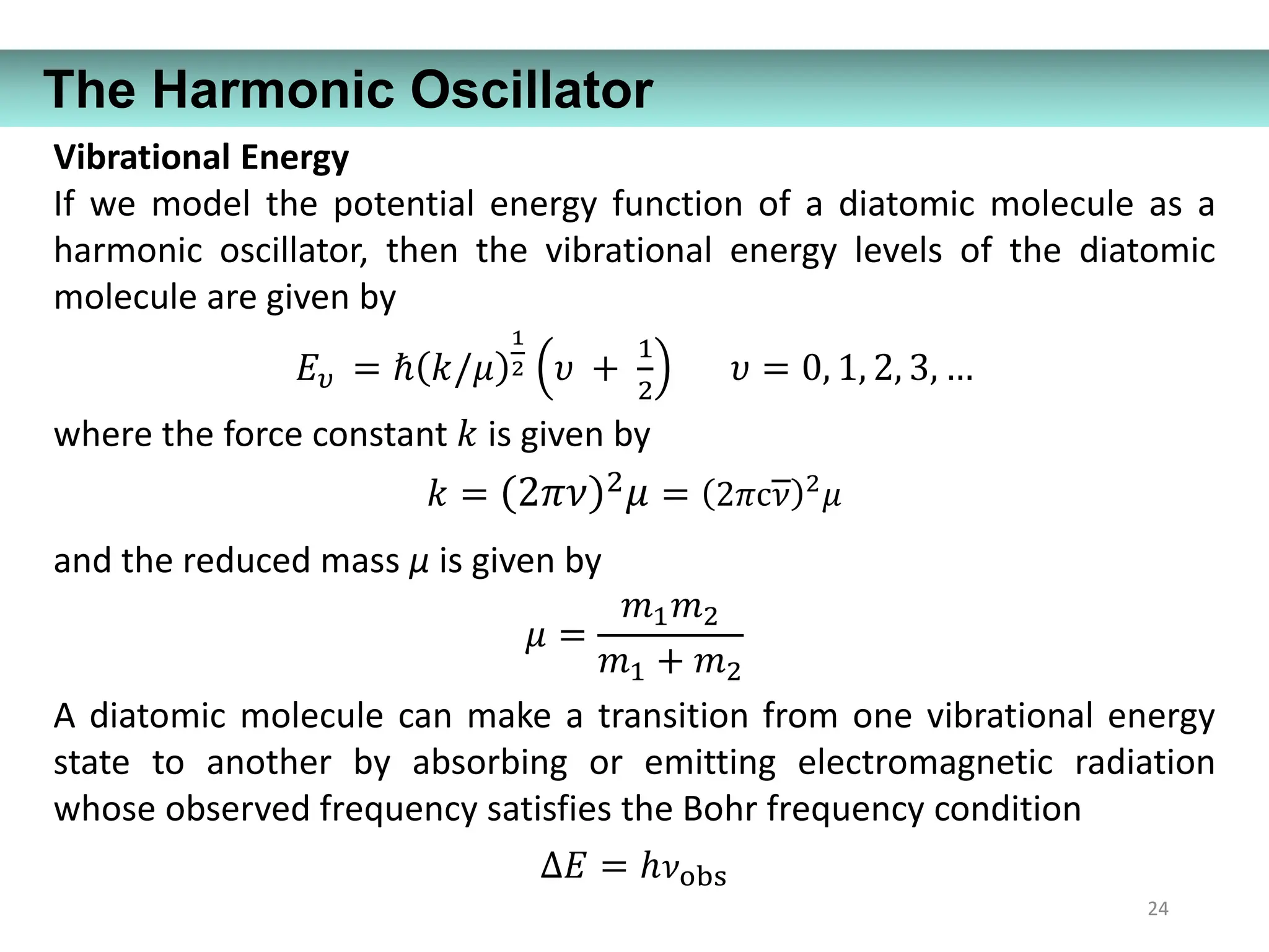 The Harmonic Oscillator/ Why do we need to study harmonic oscillator model?.pptx