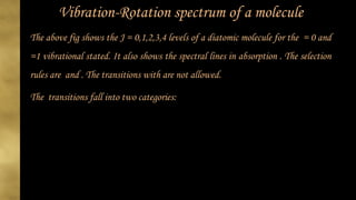 vibration-rotation spectra of a diatomic molecule.pptx