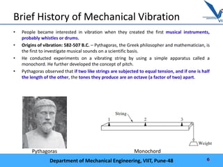 Mechanical Vibration at Pune University | PDF