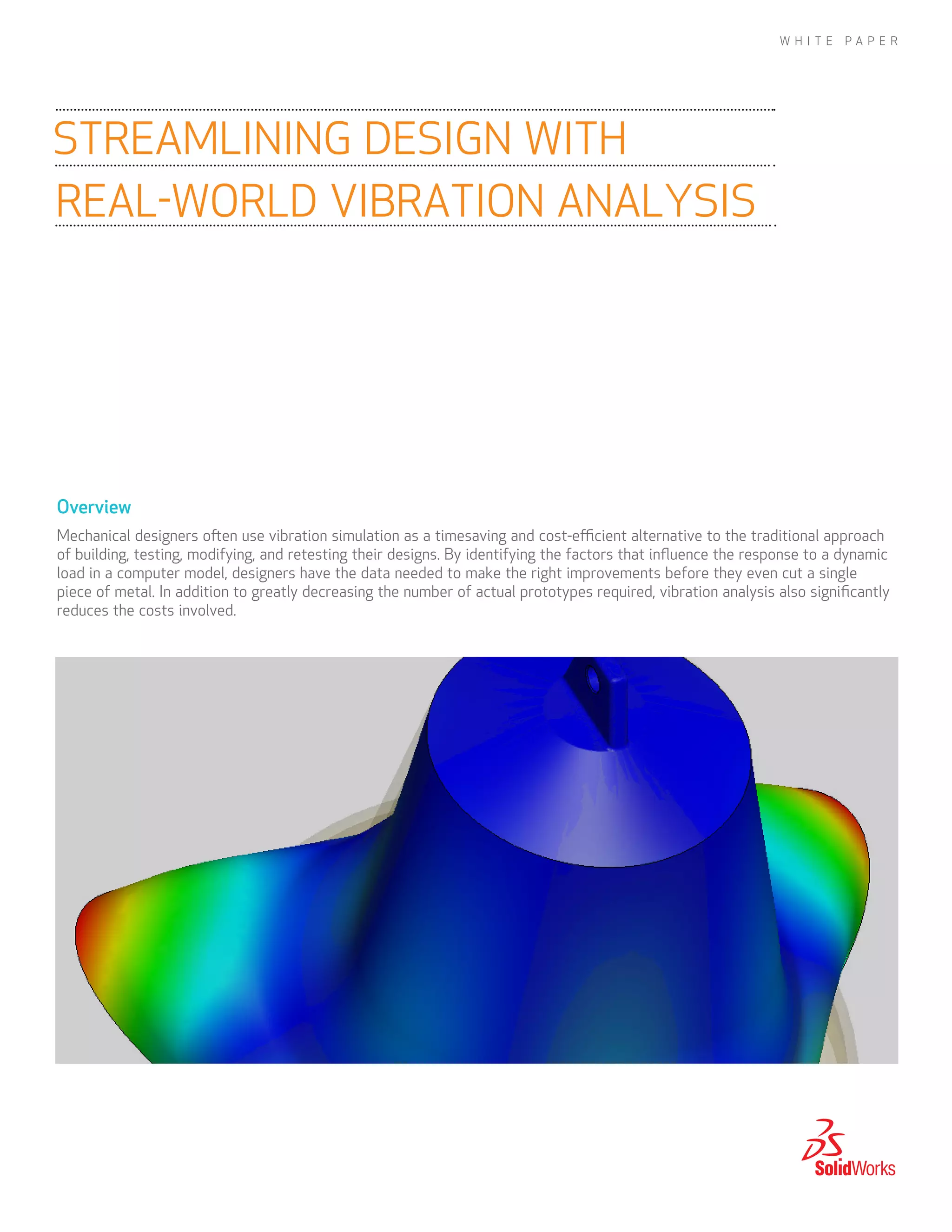 Streamlining Design With Real World Vibration Analysis | PDF