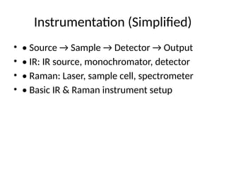 Vibrational Spectroscopy PPT.pptx