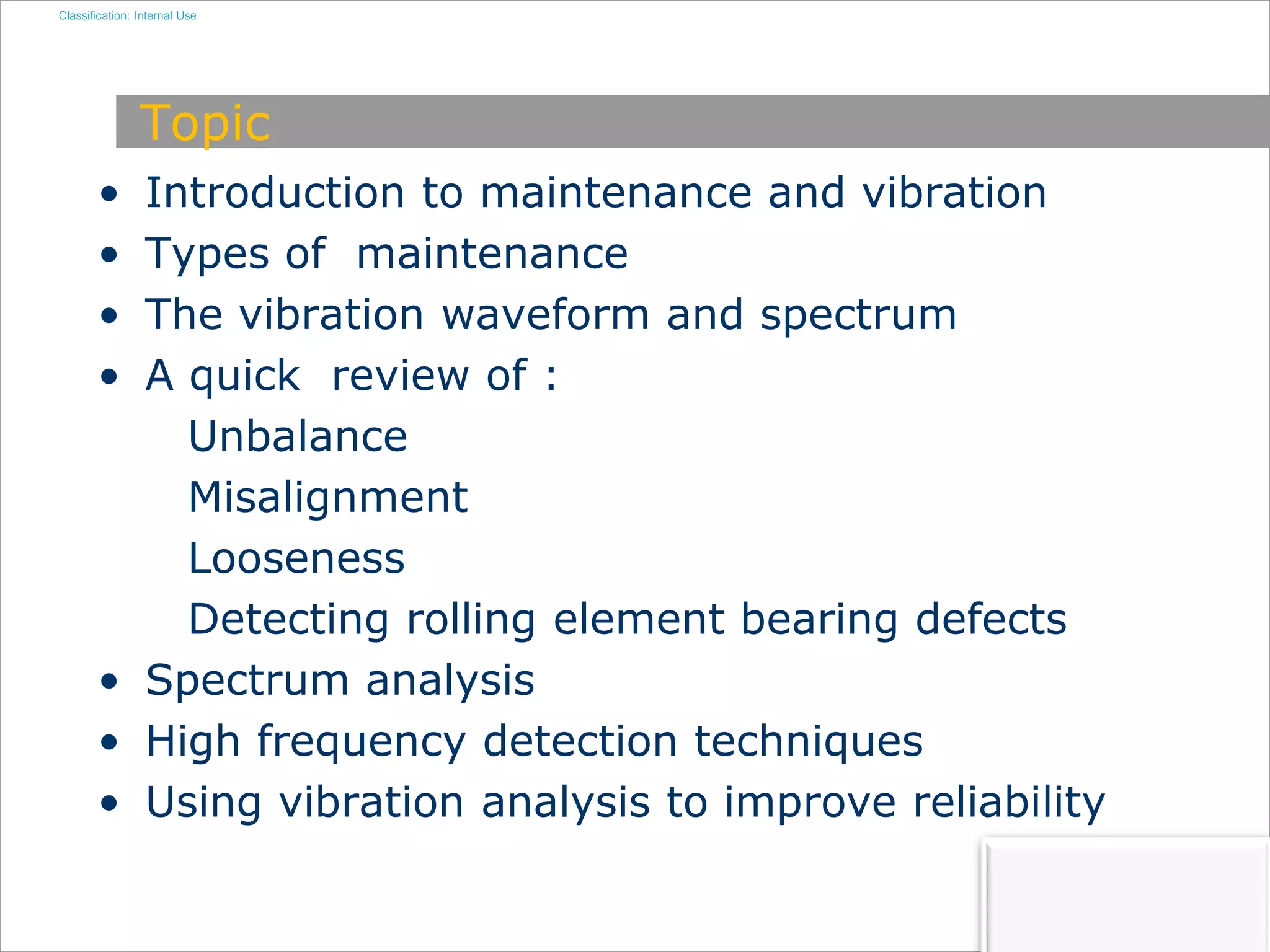 Vibration analysis | PPTX