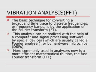 Vibration analysis at thermal power plants | PPT
