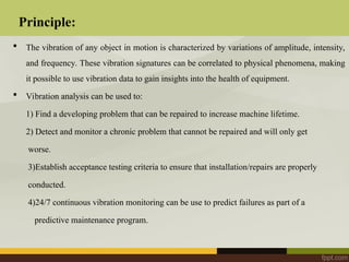 vibration analysis_Manu.MVibration analysis is a condition monitoring ...