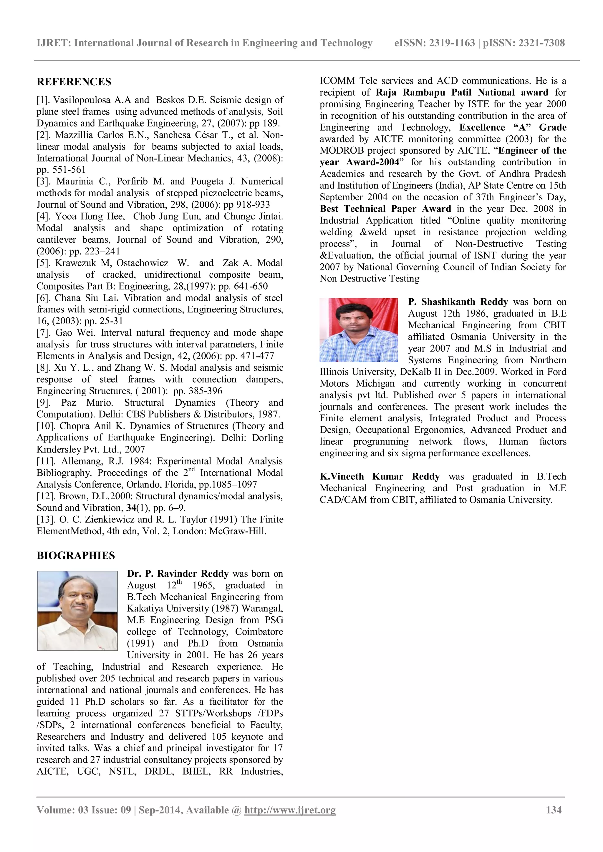 Vibration analysis of a torpedo battery tray using fea | PDF