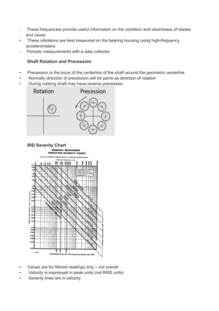 Vibration analysis of process plant machinery best | DOCX