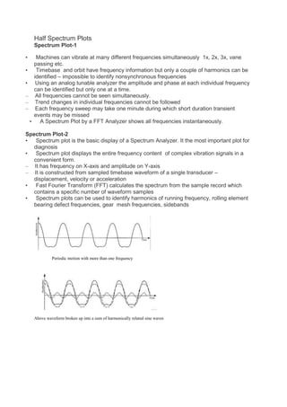 Vibration analysis of process plant machinery best | DOCX