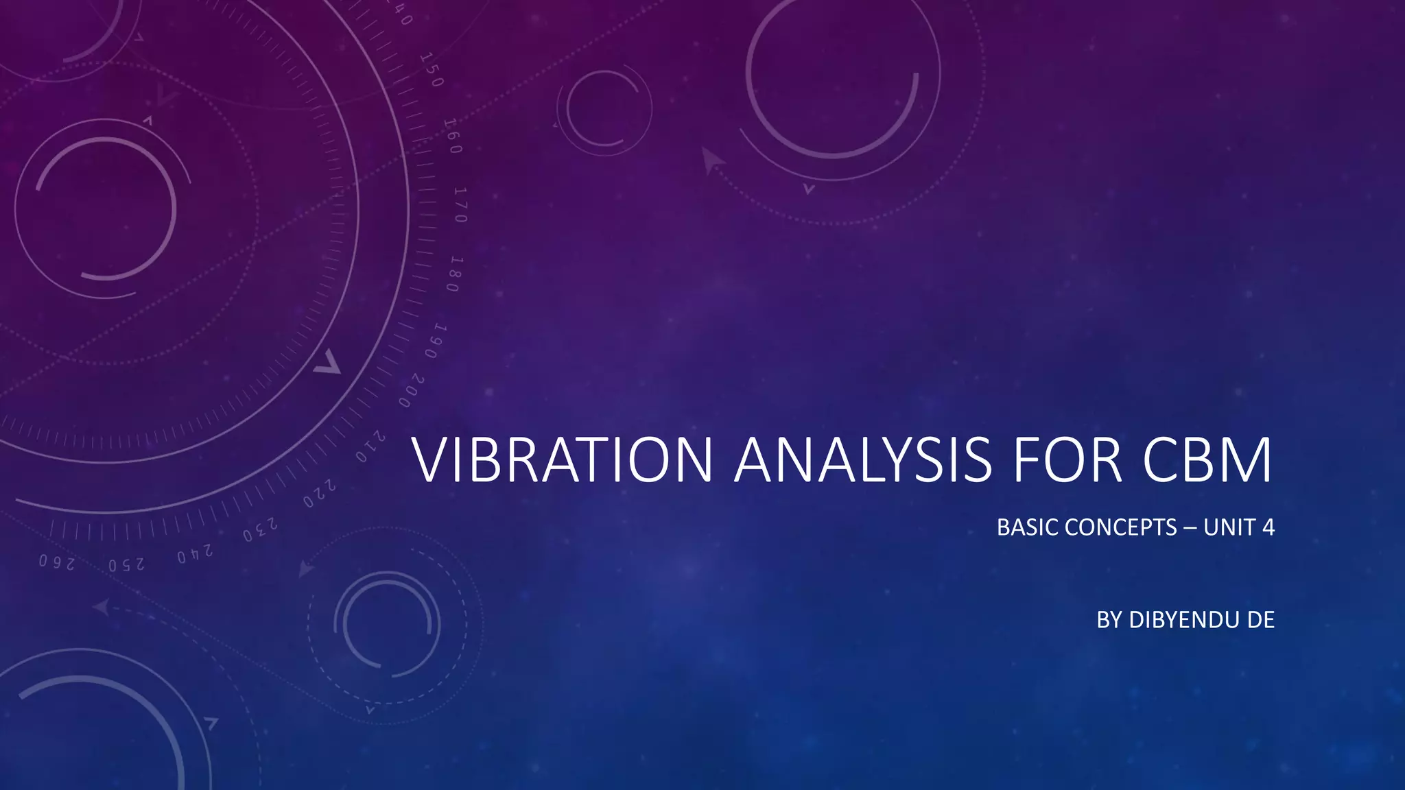 Vibration analysis unit 4 | PDF