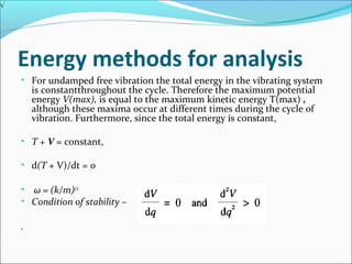 Vibration and damping | PPT