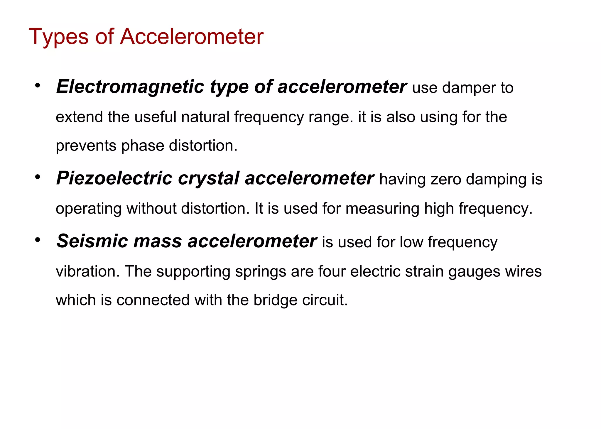 Vibration and frequency measuring instruments | PPT
