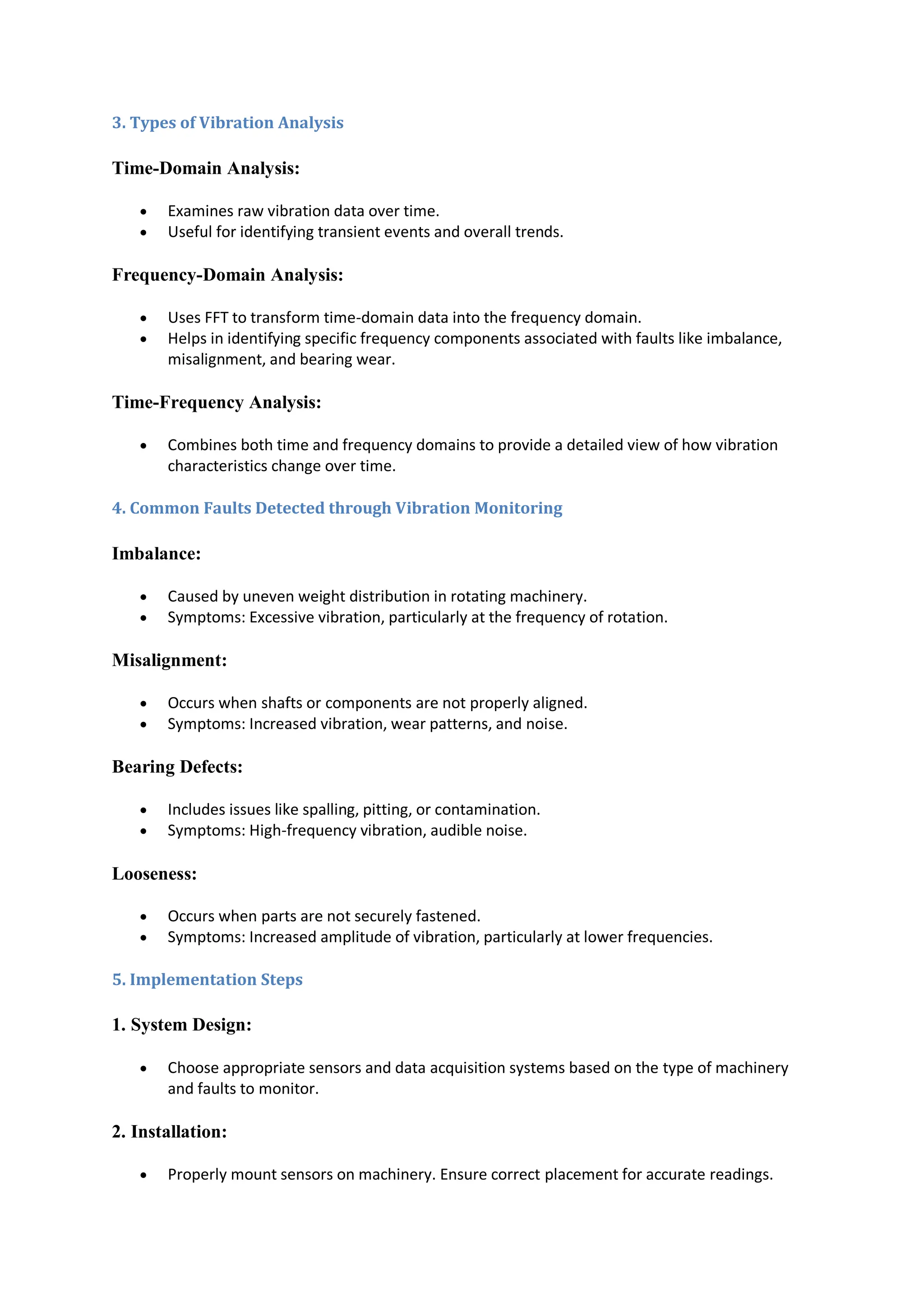 Vibration Based Condition Monitoring Pdf