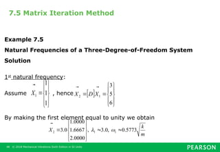 Mechanical vibrations chapter 7 introduction | PPT