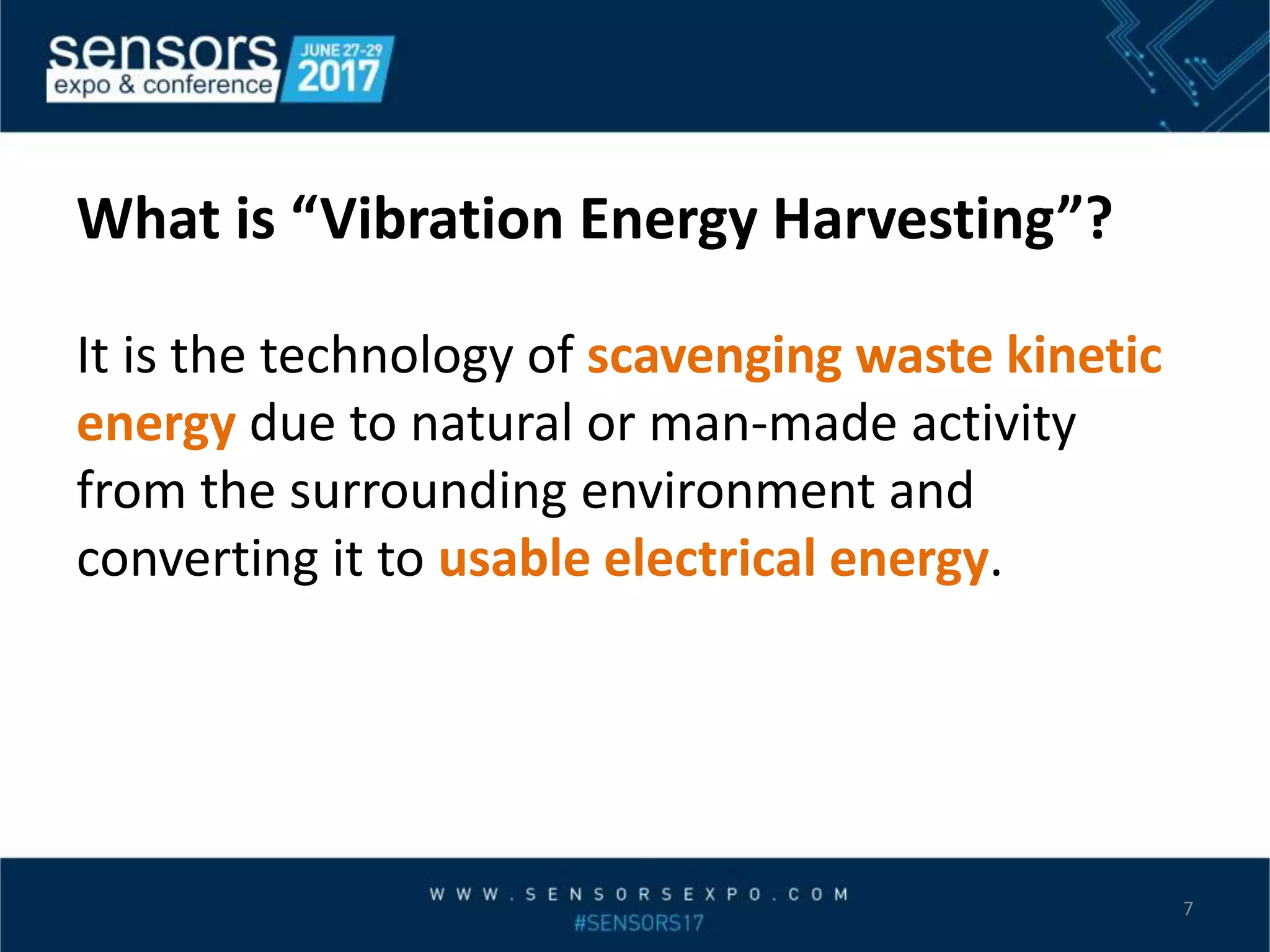 Vibration Energy Harvesting - Between theory and reality | PPTX
