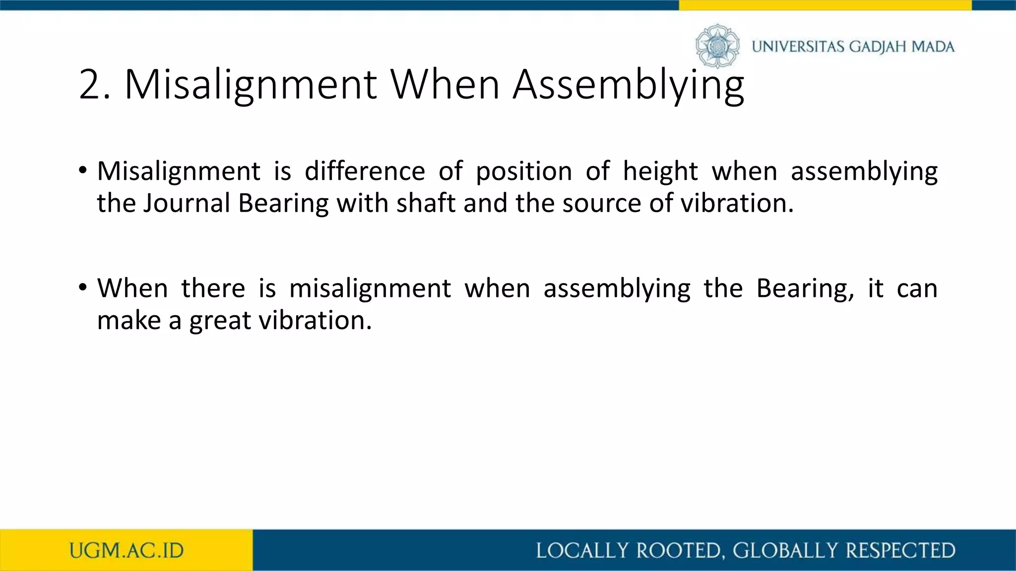 Vibration From Journal Bearing | PPTX