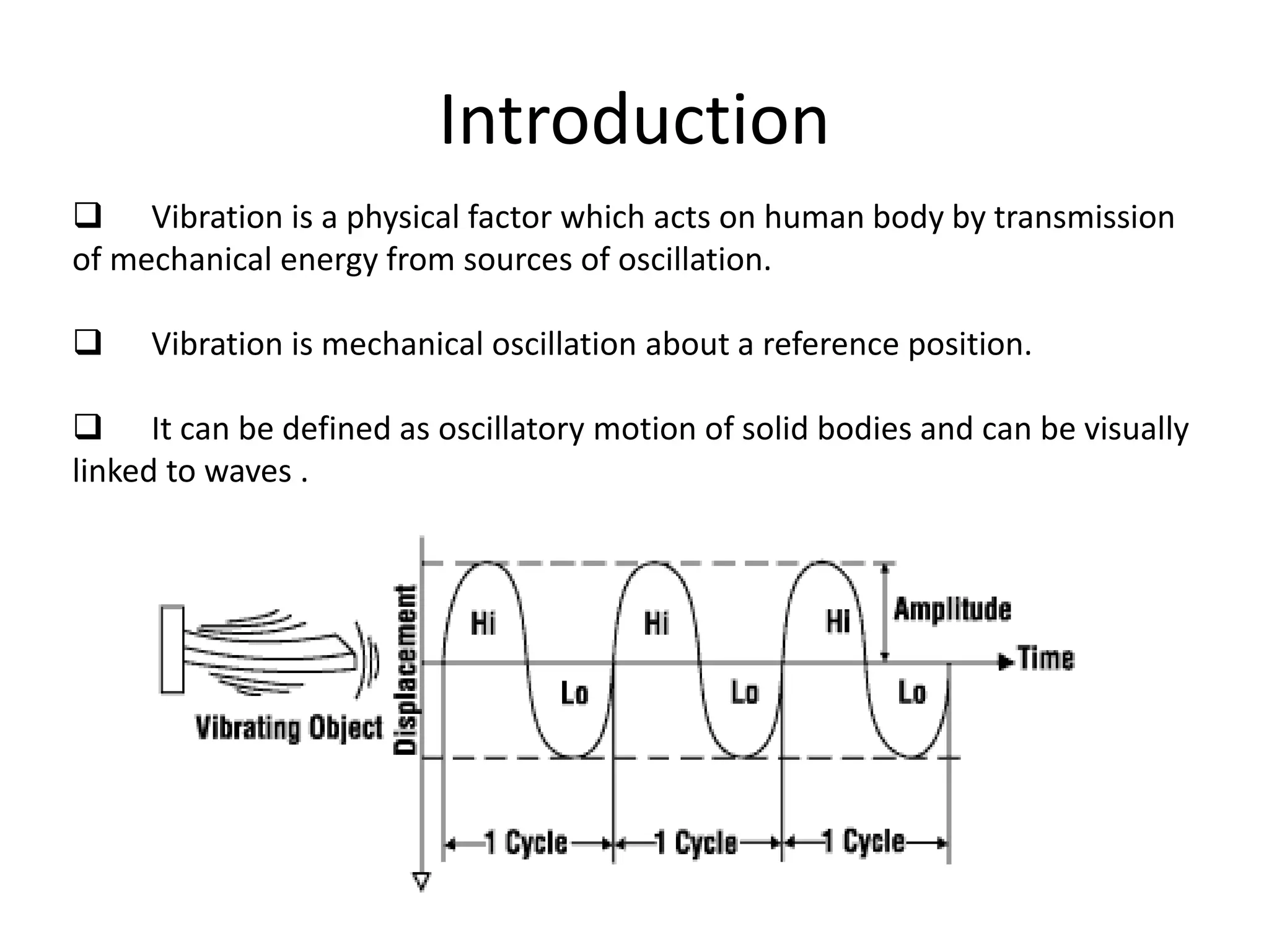 Vibration hazards - OH & S | PPTX