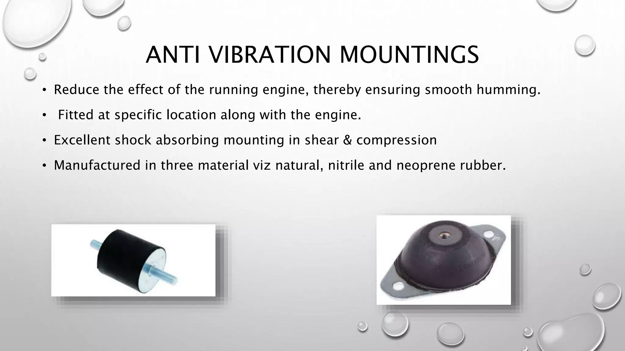 Vibration isolation in_vehicles | PPTX