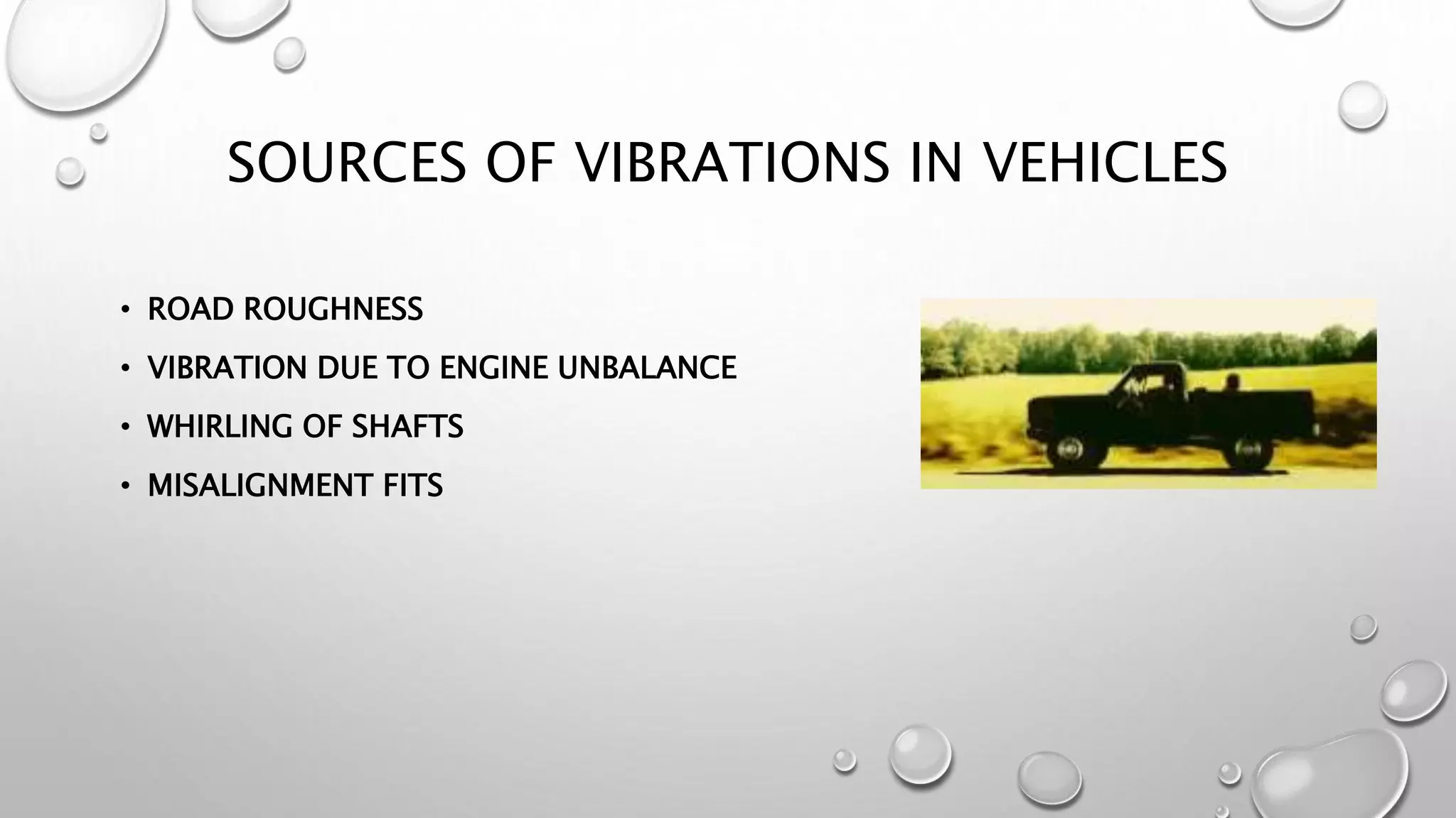 Vibration isolation in_vehicles | PPTX