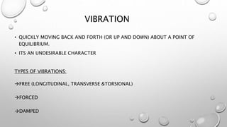 Vibration isolation in_vehicles | PPTX