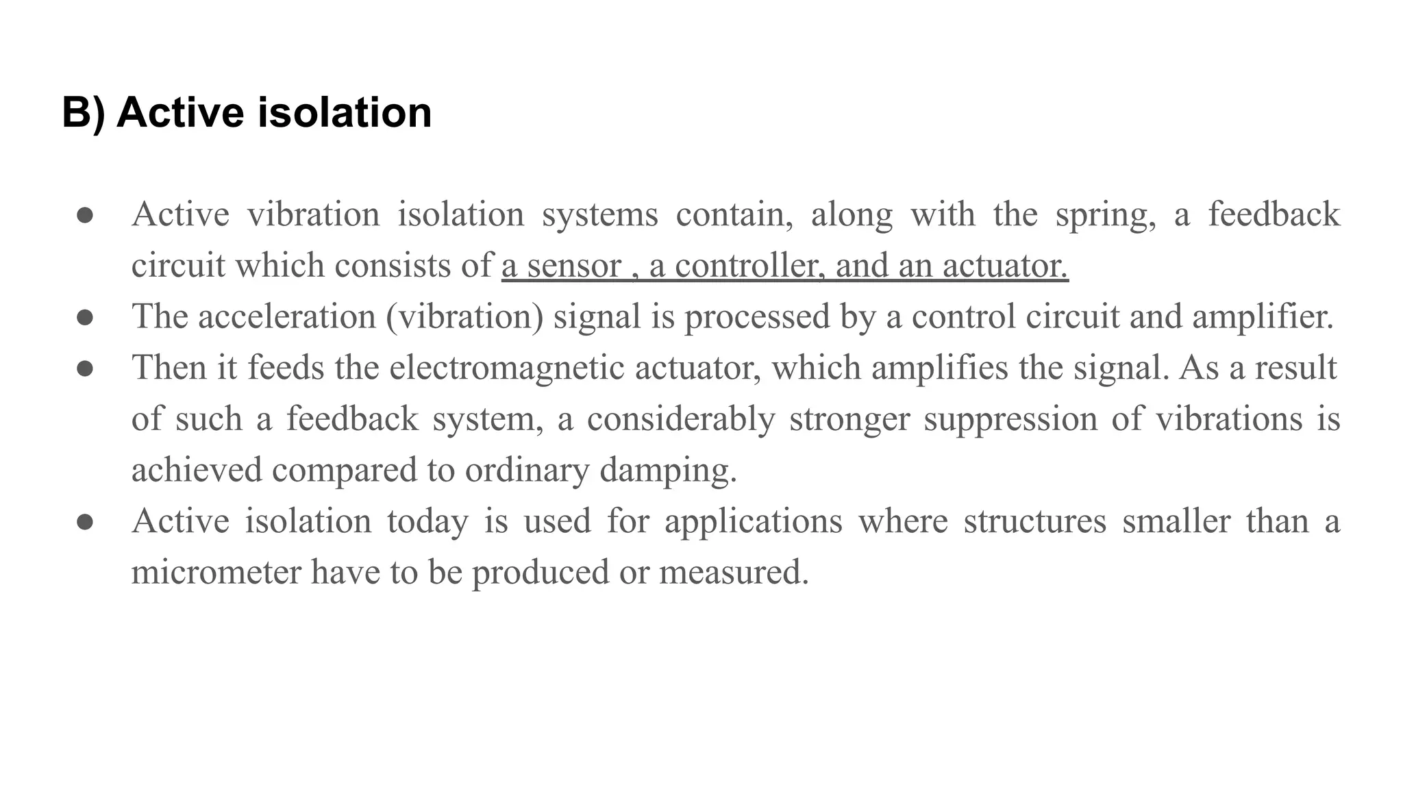 Vibration isolation methods in various industries | PDF | Auto Safety ...