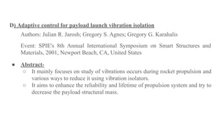 Vibration isolation methods in various industries | PDF