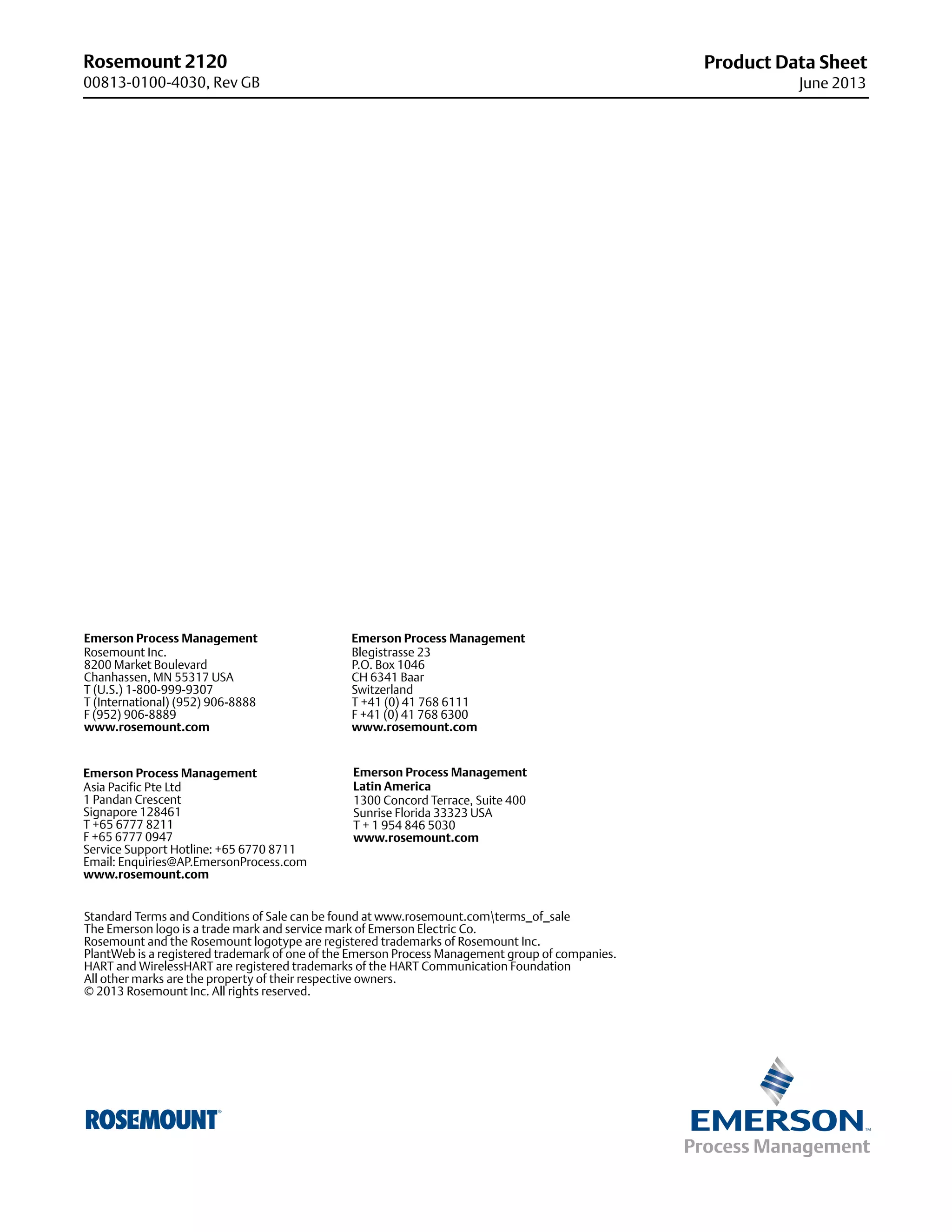 Vibration level switch | PDF