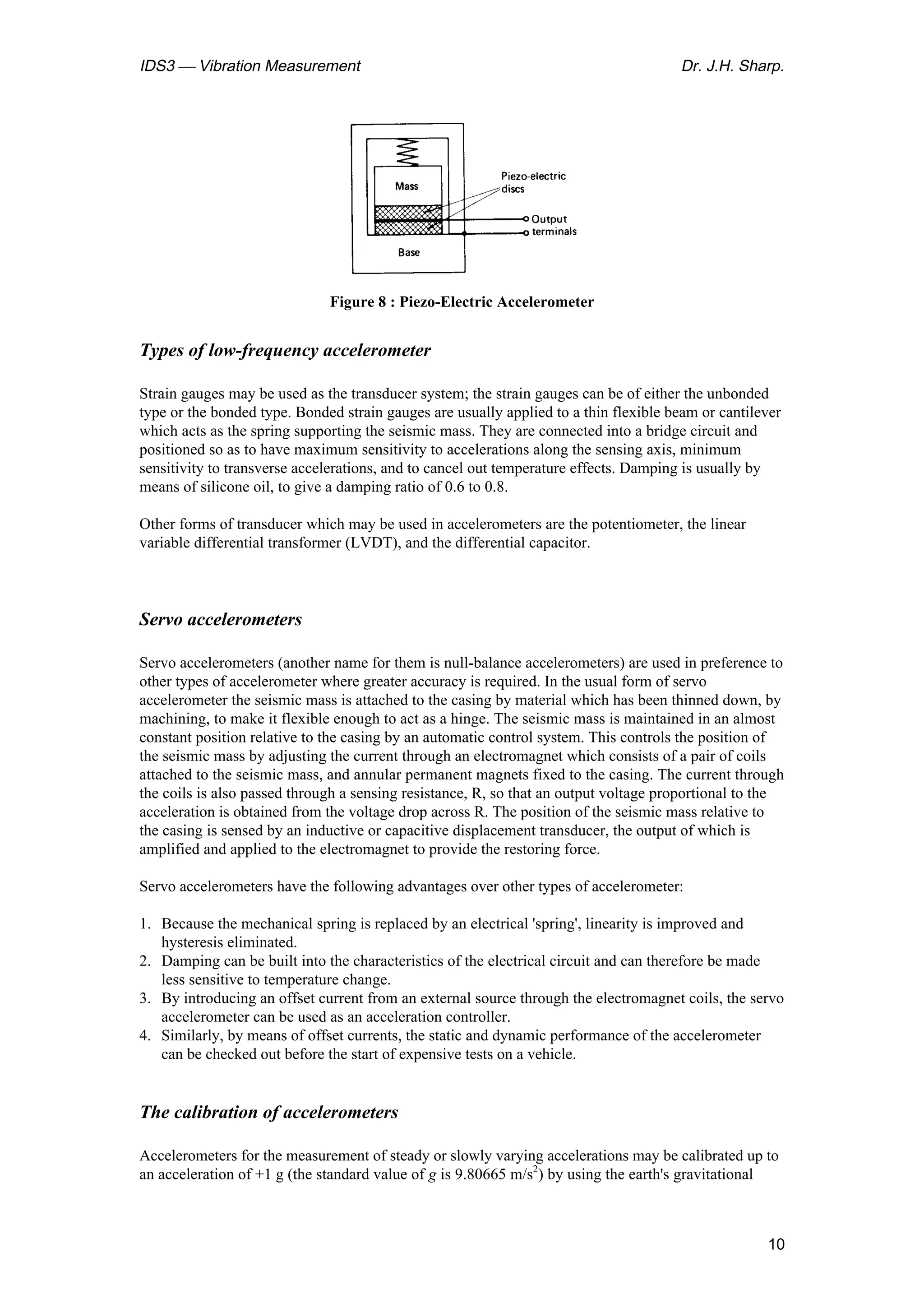 Vibration measurement | PDF