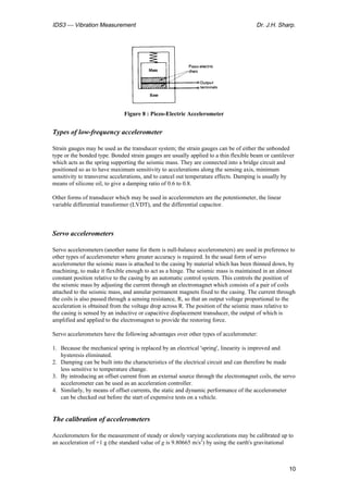 Vibration measurement | PDF