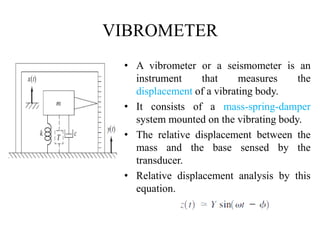 Vibration measurement | PDF