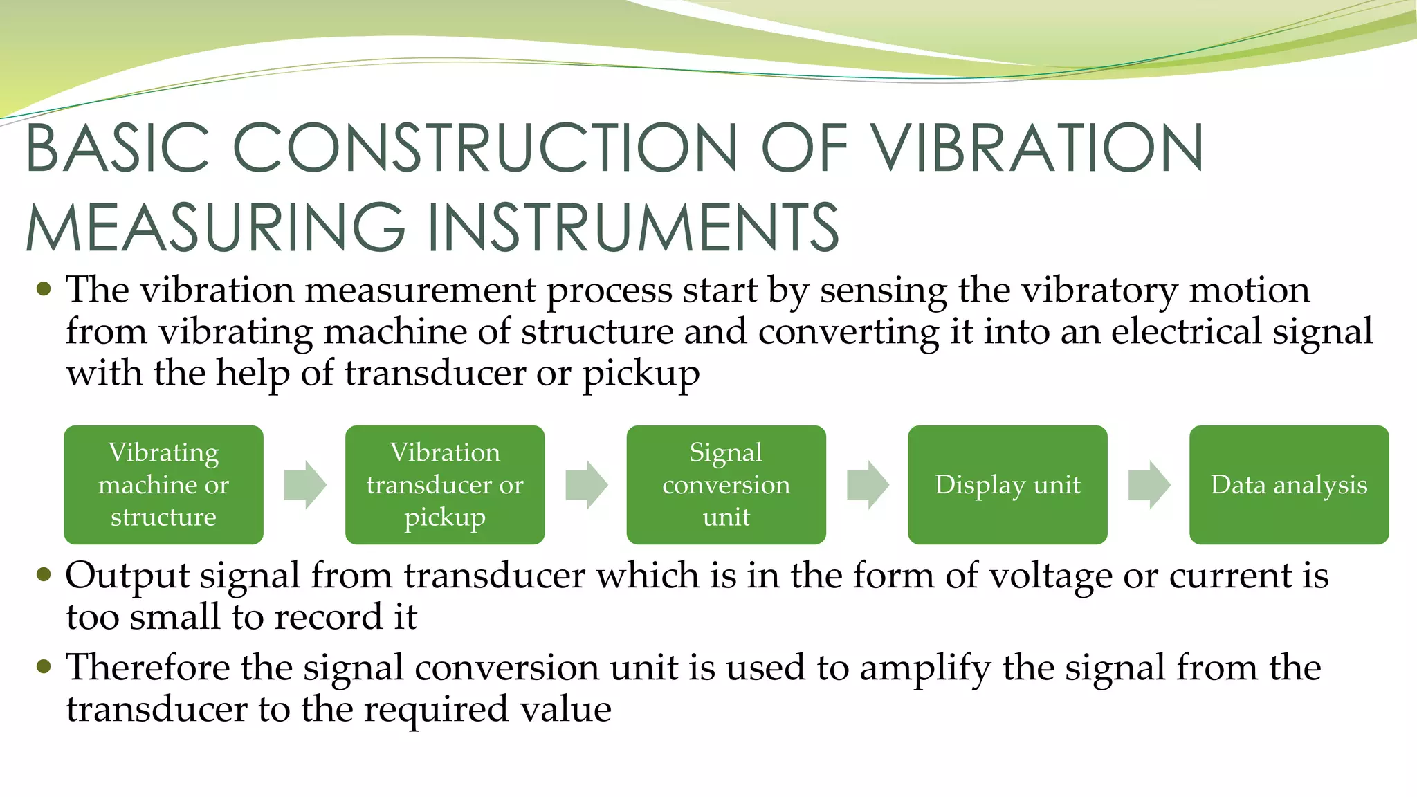 Vibration measurements | PDF