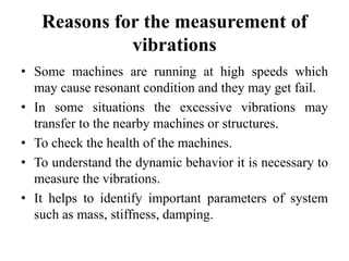 Vibration+measurement vib (2018 even) | PPTX