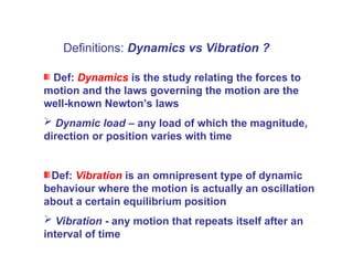 Vibration note2(GIRUM).pptghhfffffgghbbbcdddddd | PPT