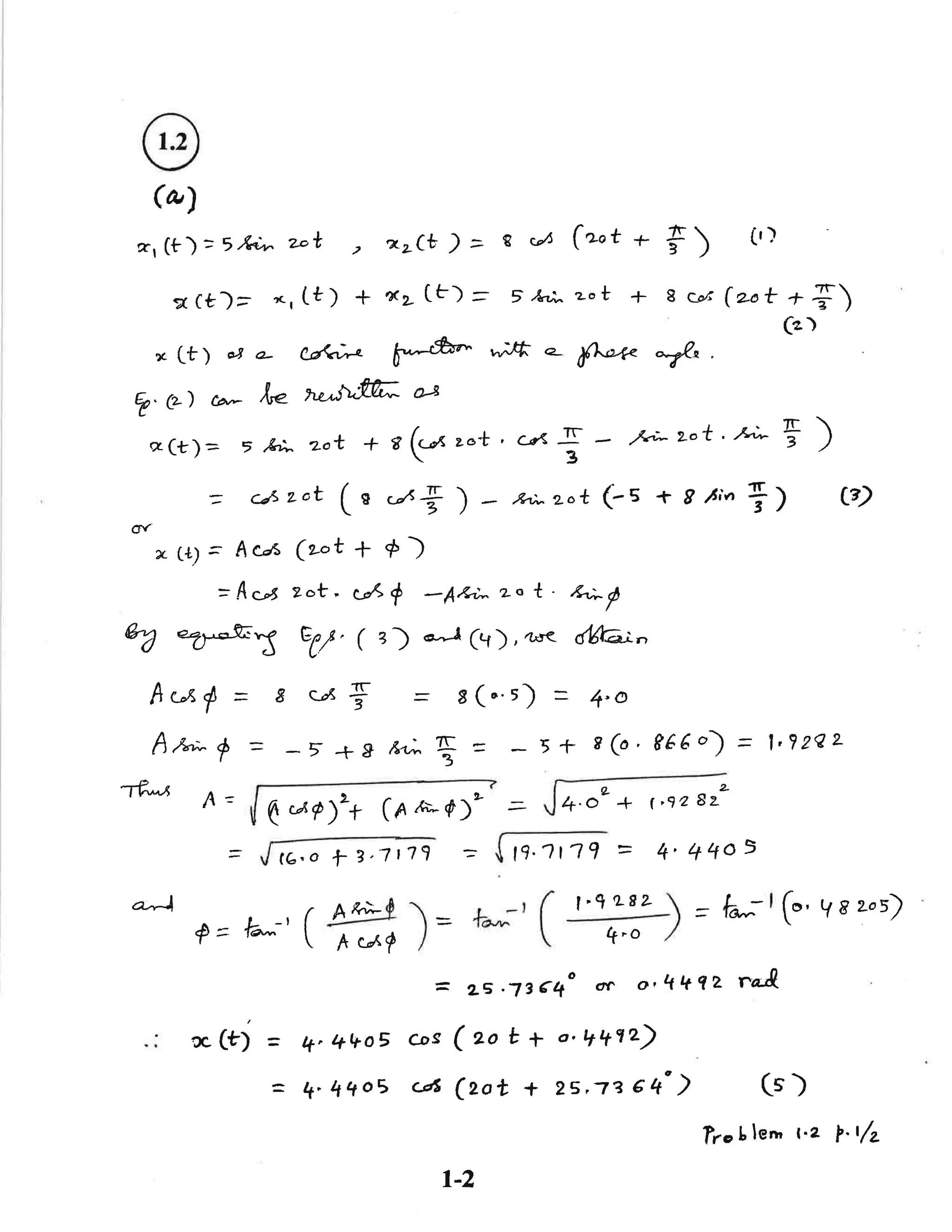 Solution Manual for Vibration of Continuous Systems 2nd edition ...