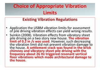 EVALUATION OF VIBRATION LIMITS | PDF