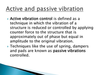Vibration project | PPTX