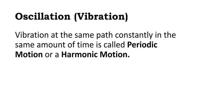 Vibrations and Waves - science 10 quarter 2 | PPTX