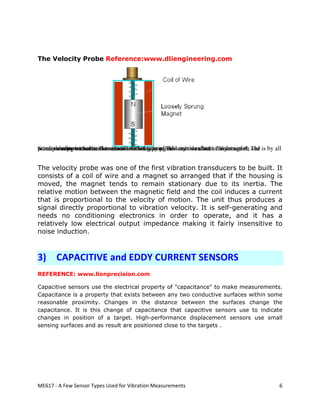 Vibration sensors 2012 | PDF