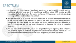 Vibration signal filtering | PPTX