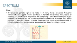 Vibration signal filtering | PPTX