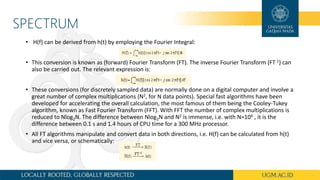 Vibration signal filtering | PPTX