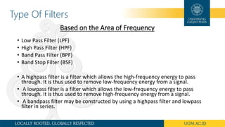 Vibration signal filtering | PPTX