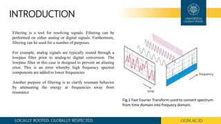 Vibration signal filtering | PPTX